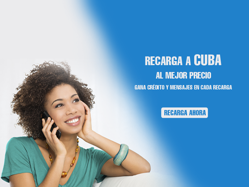 Recargas a Cuba 🥇 Cubafacil